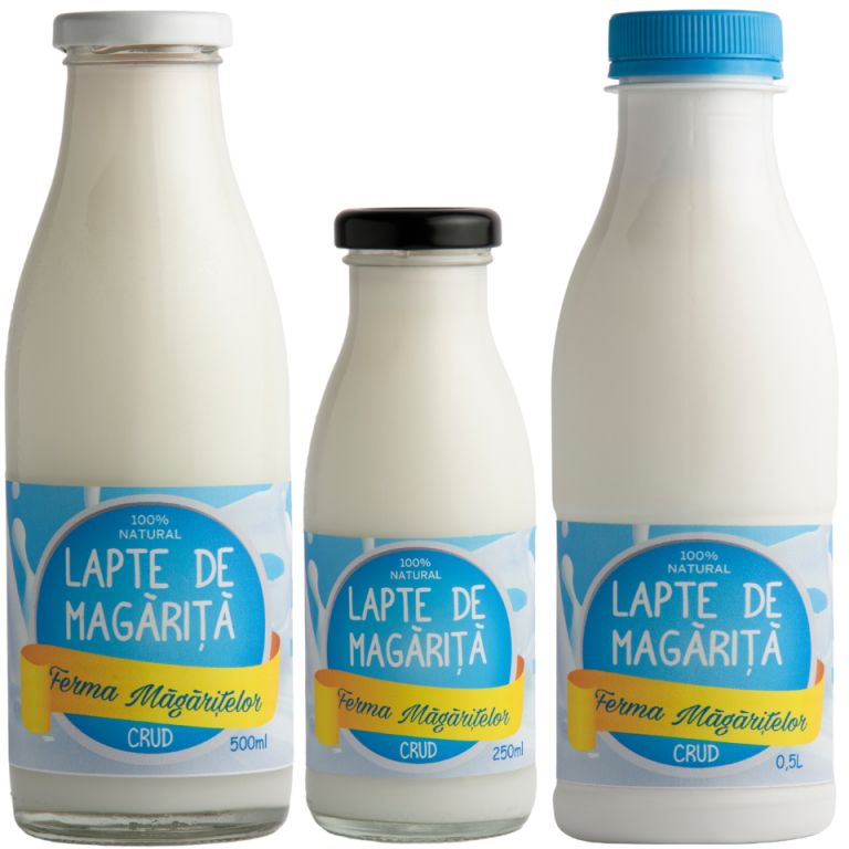 Lapte de măgăriță proaspăt și crud de cea mai bună calitate